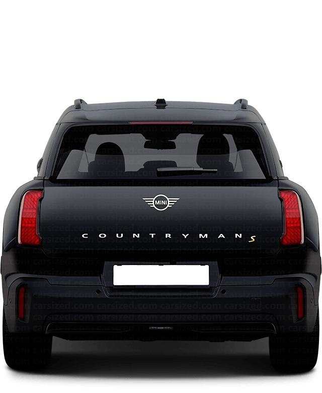 Abmessungen: Opel Frontera 2024-heute vs. MINI Countryman 2023-heute