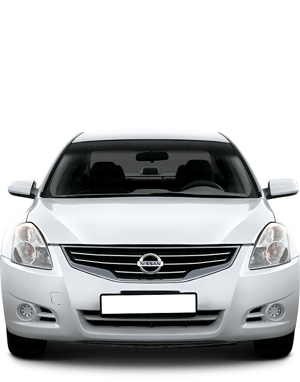 Dimensions: Audi Q6 e-tron 2023-present vs. Nissan Altima 2011-2012