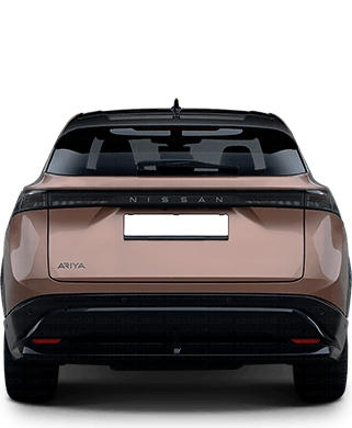 Nissan Ariya 2022-presente Dimensions Vista trasera