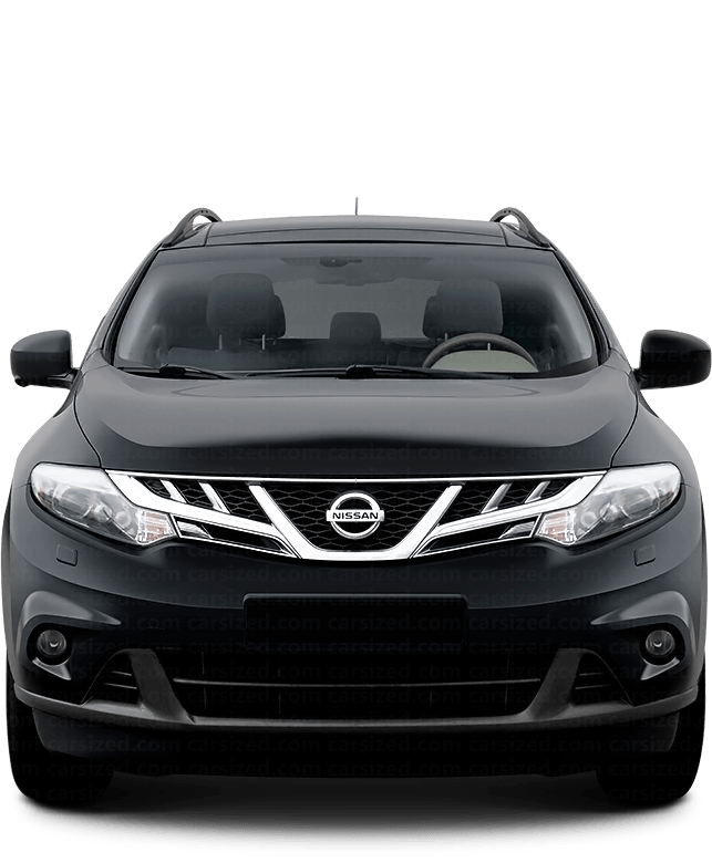 Dimensions: Nissan Murano 2011-2014 vs. Maserati Mexico 1966-1972