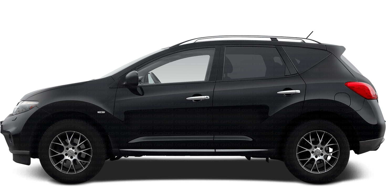 Dimensions: Nissan Murano 2011-2014 vs. MG MGS5 EV 2024-present