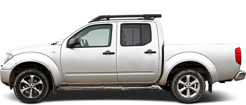 Dimensions: Nissan Navara 2004-2014 vs. Toyota Hilux 2020-2024