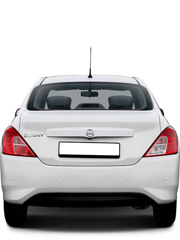 Dimensions: Nissan Sunny 2015-2019 vs. MG ZS 2020-present