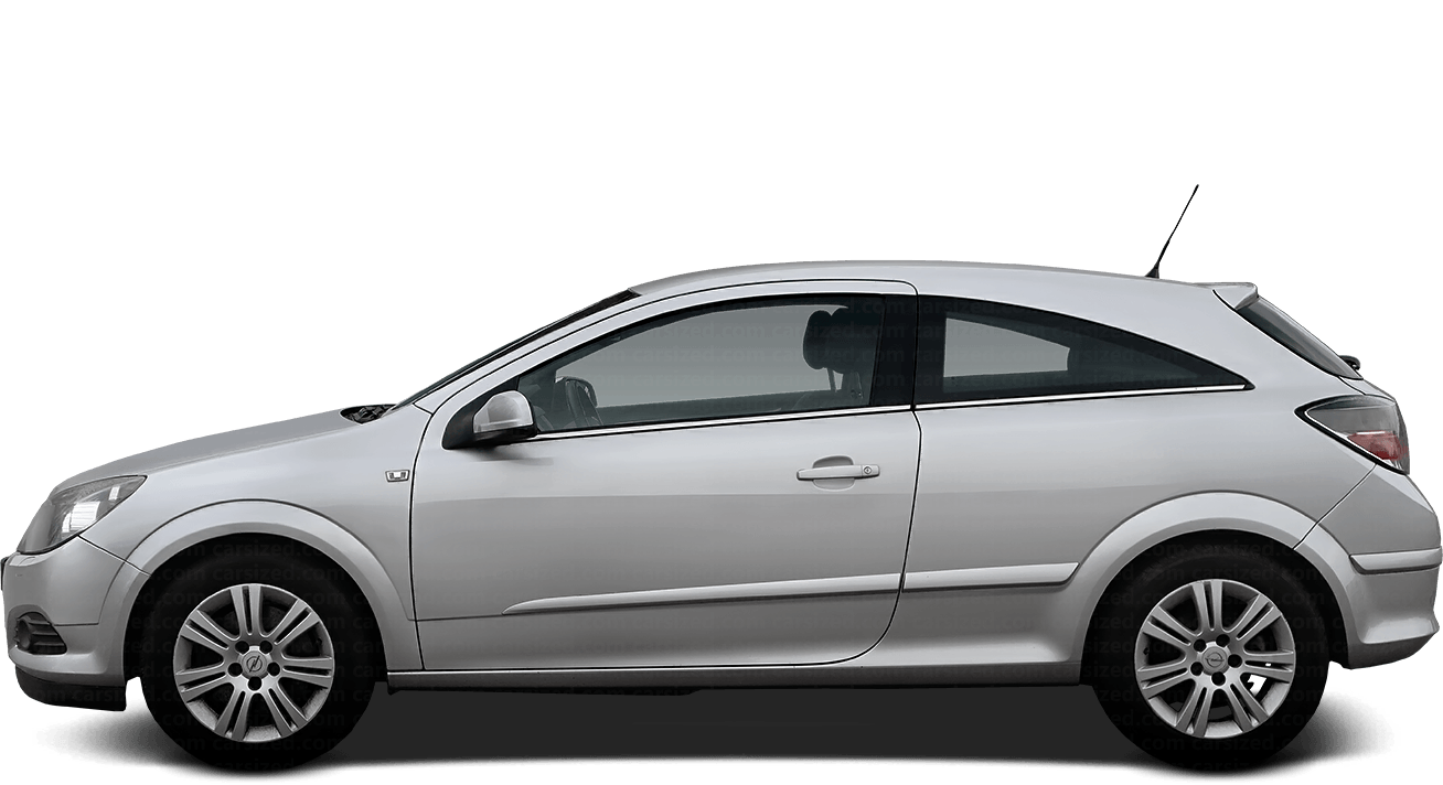 Abmessungen: Opel Astra 2005-2010 vs. MINI Countryman 2023-heute