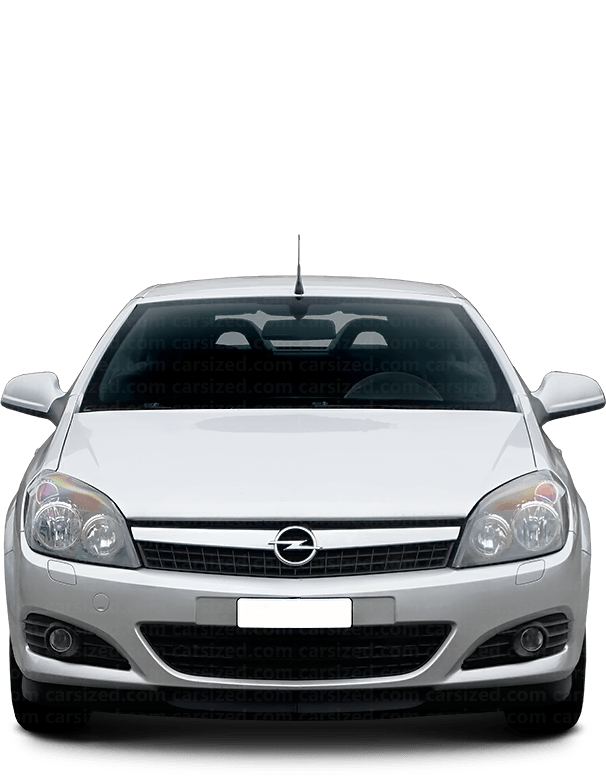 Dimensions: Opel Astra 2004-2010 vs. Toyota Hilux 2020-2024