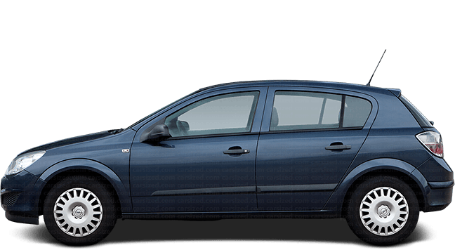 Dimensions: Opel Astra 2004-2010 vs. Jeep Commander 2005-2010