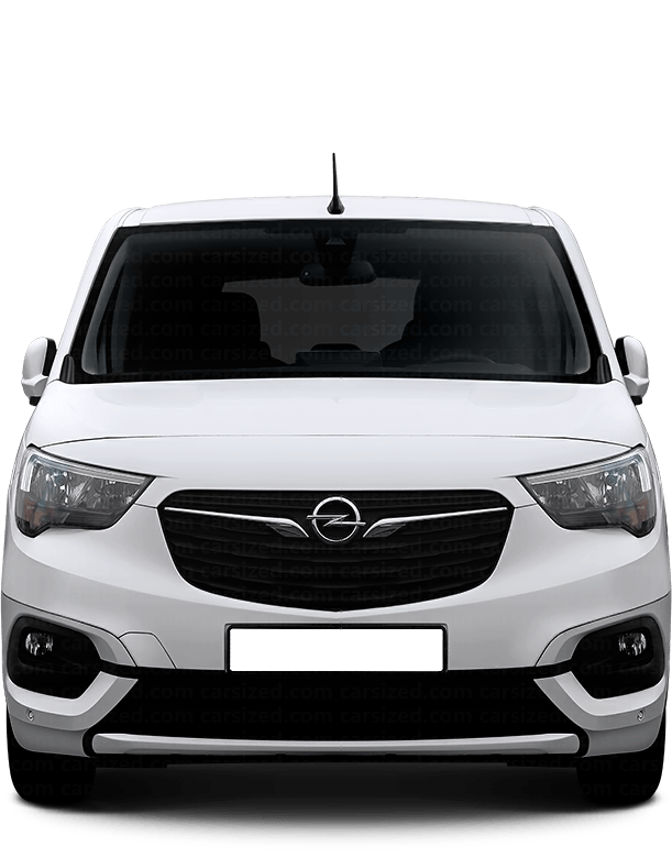 Dimensions: Ford Transit Custom 2012-2018 vs. Opel Combo 2018-2023