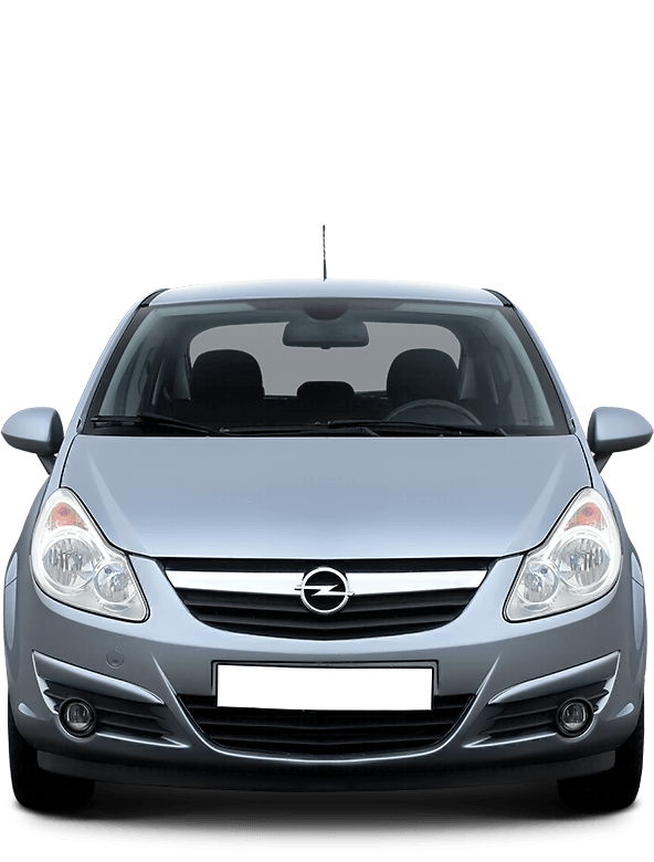 Dimensions: smart Roadster 2003-2005 vs. Opel Corsa 2006-2010