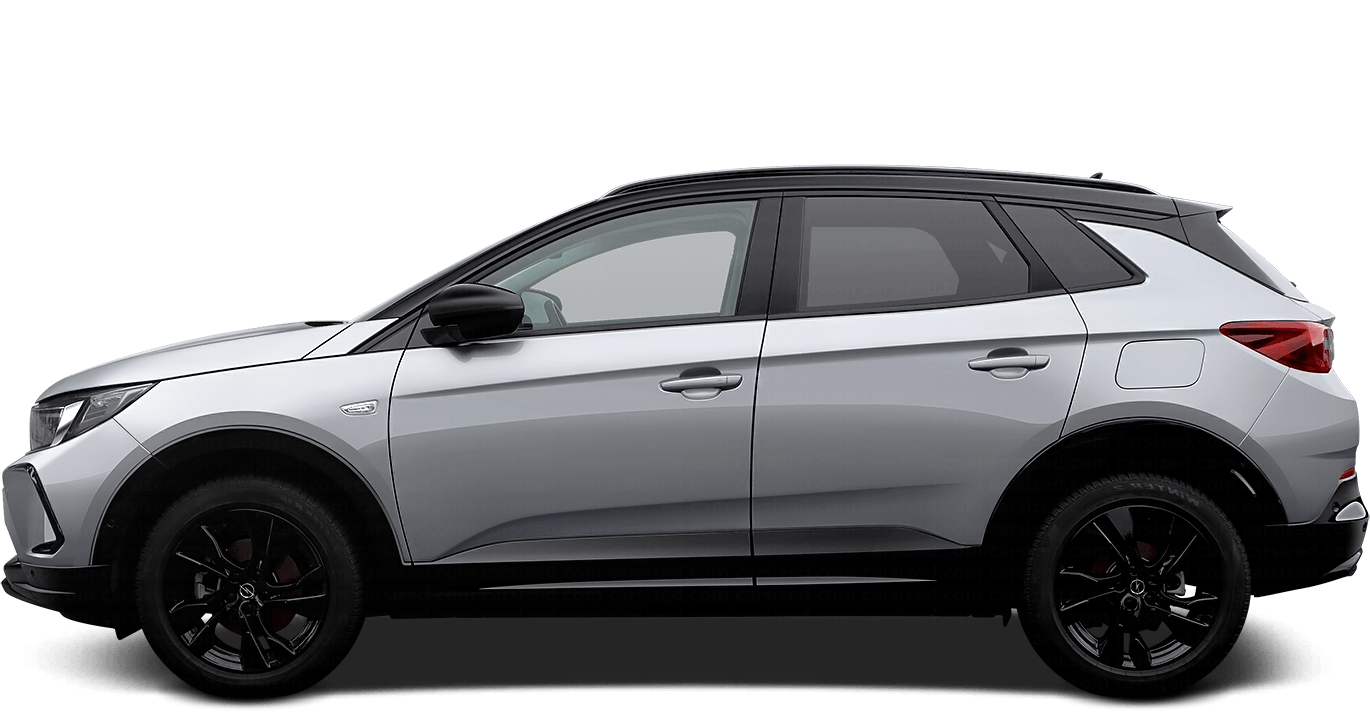 Abmessungen: Ford Kuga 2024-heute vs. Opel Grandland 2021-heute