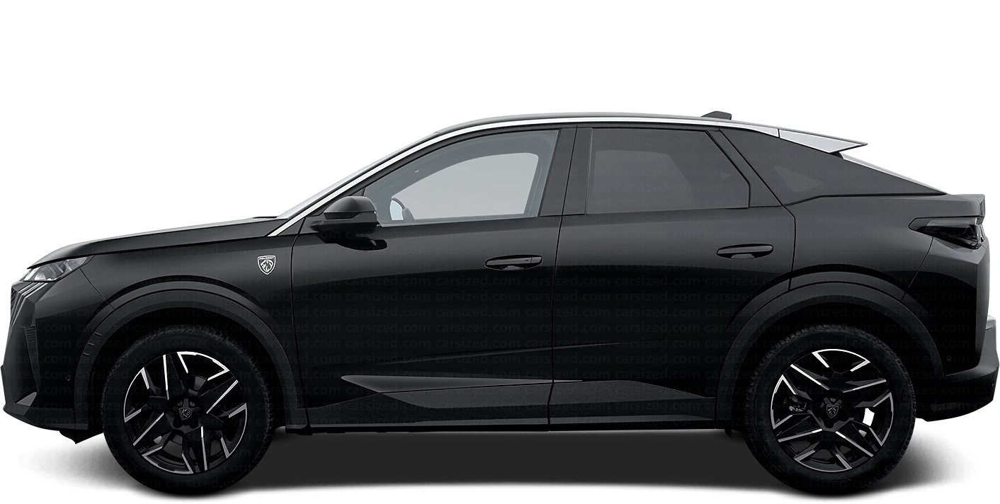 Dimensions: Mercedes-Benz EQS SUV 2022-present vs. Peugeot 3008 2024-present