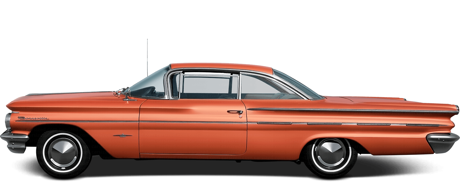 Dimensions: Pontiac Bonneville 1960-1960 vs. Kia Picanto 2003-2008