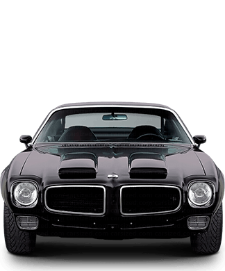 Pontiac Firebird 1970-1973 Dimensions Front View