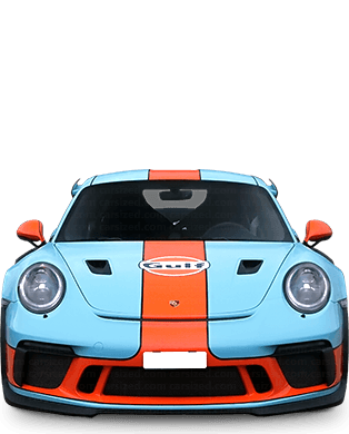 Porsche 911 2018-2020 Dimensions Front View