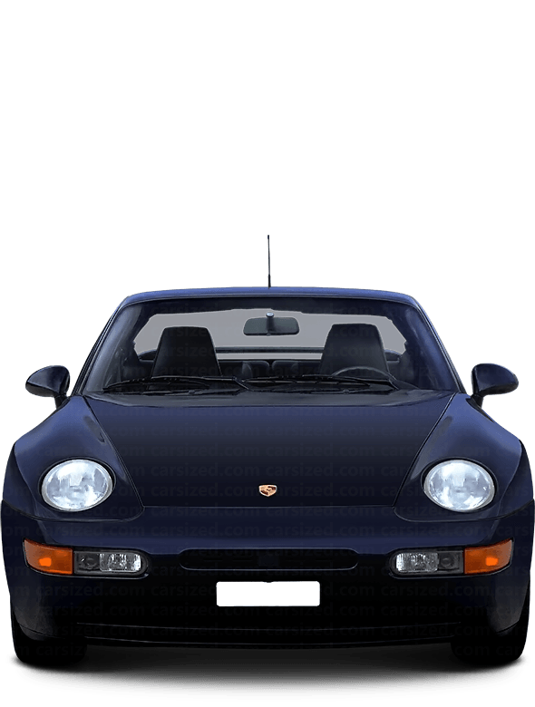 Dimensions: Porsche 968 1991-1995 vs. Chevrolet Traverse 2024-present