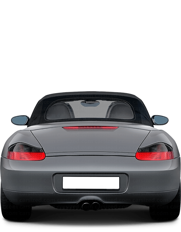 Dimensions: Porsche Boxster 2002-2004 vs. Renault Clio 2025-present