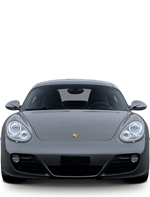 Porsche Cayman 2009-2012 Dimensions Front View