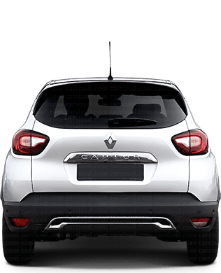 Renault Captur 2013-2019 Dimensions Rear View