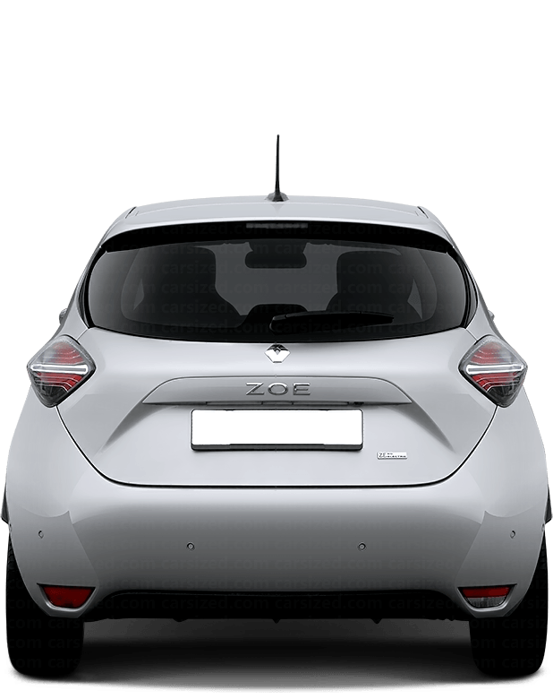 Dimensions: Renault Zoe 2019-2024 vs. Land Rover Range Rover 1985-1994