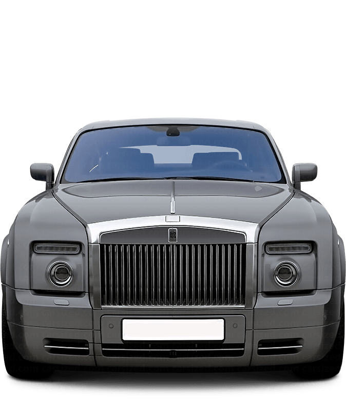 Dimensions: Rolls-Royce Phantom 2008-2012 vs. Toyota Starlet 1996-1999