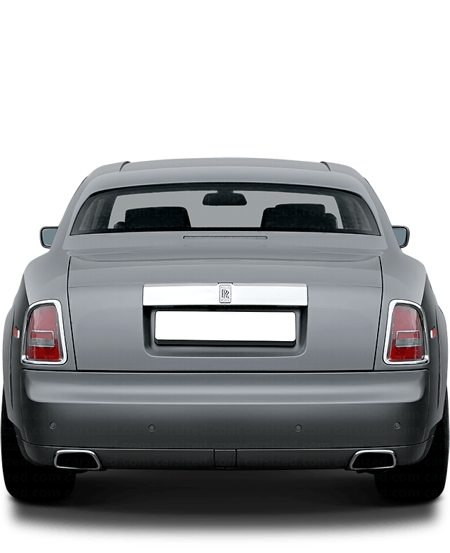 Dimensions: Toyota C-HR 2016-2019 vs. Rolls-Royce Phantom 2008-2012