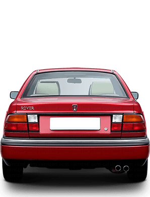 Rover 800 1991-1991 Dimensions Rear View