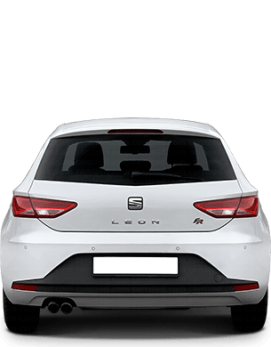 Dimensions: Seat León 2012-2016 vs. Volkswagen Golf 2012-2019