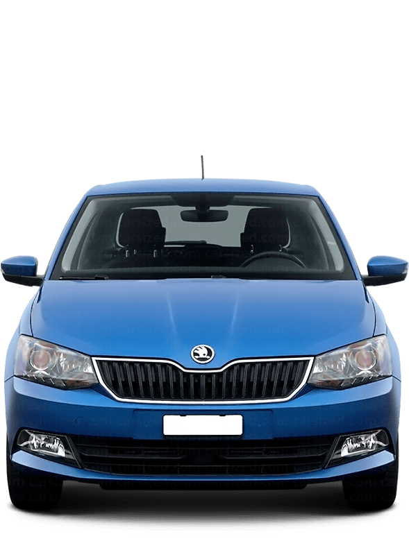 Dimensions: Skoda Fabia 2014-2018 vs. Toyota Hilux 2020-2024