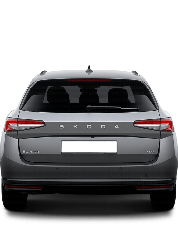 Dimensions: Volkswagen Passat 2015-2019 vs. Skoda Superb 2023-present