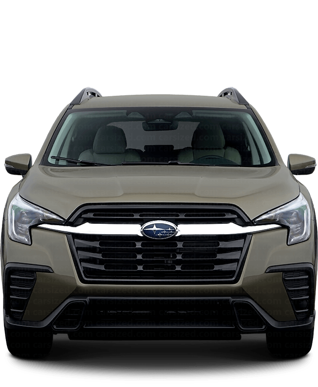 Dimensions: Subaru Ascent 2022-present vs. Mercedes-Benz E-Class 2016-2020