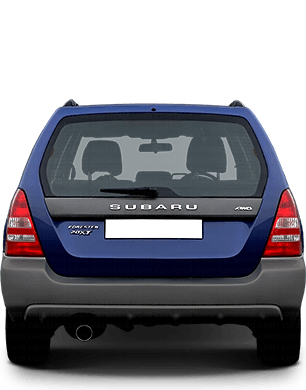Dimensions: Volkswagen Passat 2000-2005 vs. Subaru Forester 2002-2005