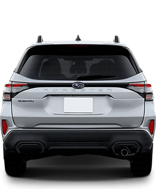 Subaru Forester 2024-present Dimensions Rear View