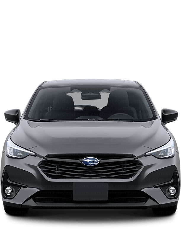 Dimensions: Subaru Impreza 2023-present vs. Honda HR-V 2022-present