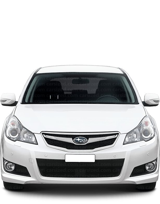 Dimensions: Audi Q6 e-tron 2024-present vs. Subaru Legacy 2009-2015