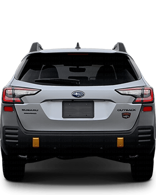Subaru Outback 2022-present Dimensions Rear View