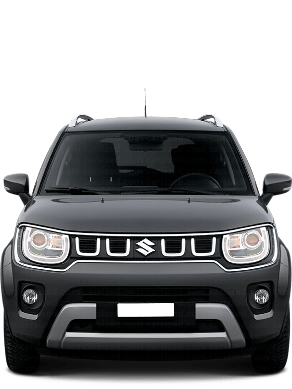 Dimensions: Suzuki Ignis 2020-present vs. Volkswagen Bora 1999-2006