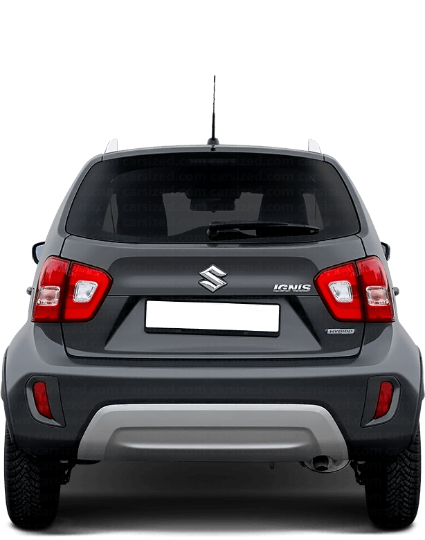 Dimensions: Tesla Model Y 2025-present vs. Suzuki Ignis 2020-present