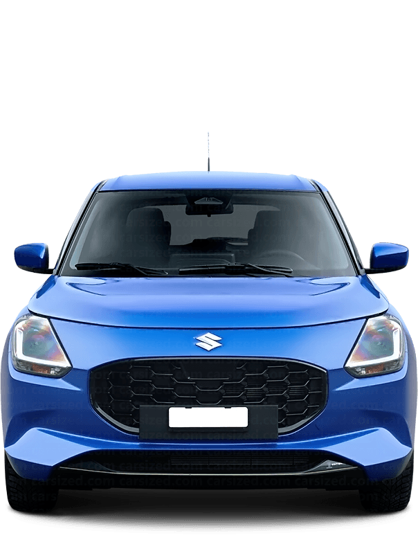 Dimensions: Suzuki Swift 2023-present vs. Volvo XC90 2024-present