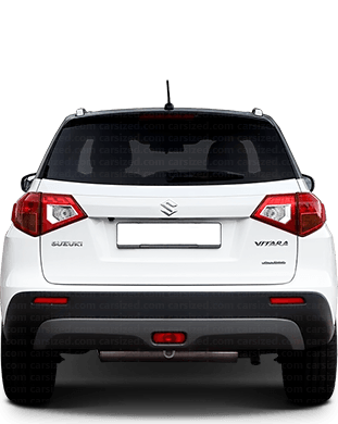 Dimensions: Suzuki Vitara 2015-2018 vs. Maserati GranTurismo 2023-present