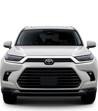 Toyota Grand Highlander 2023-present Dimensions Front View