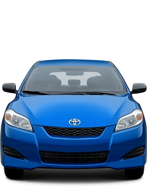 Dimensions: Toyota Matrix 2008-2014 vs. Nissan Leaf 2017-2025