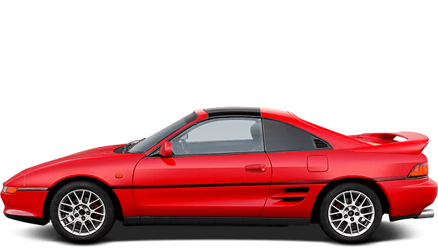Dimensions: Lexus RZ 2023-present vs. Toyota MR2 1989-1999