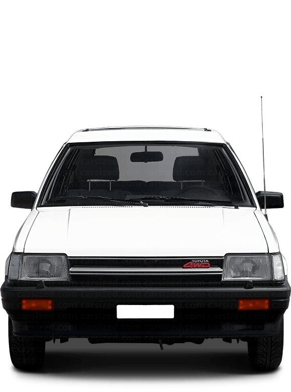 Dimensions: Toyota Tercel 1982-1988 vs. BYD Seal U 2023-present