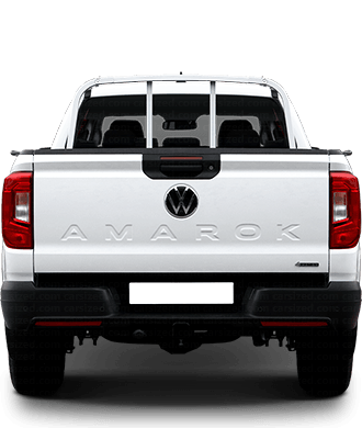 Volkswagen Amarok 2022-present Dimensions Rear View