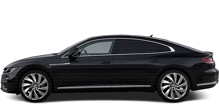 Dimensions: Volkswagen Arteon 2017-2020 vs. Volkswagen Caddy 2020-present