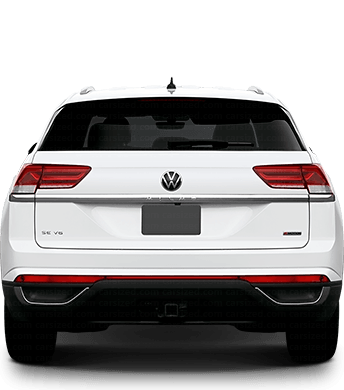 Volkswagen Atlas Cross Sport 2020-present Dimensions Rear View