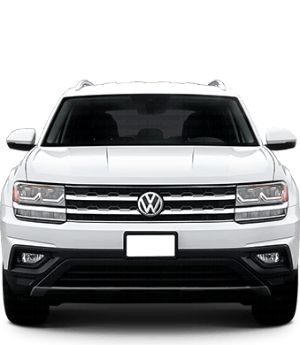 Volkswagen Atlas 2017-2020 Dimensions Front View