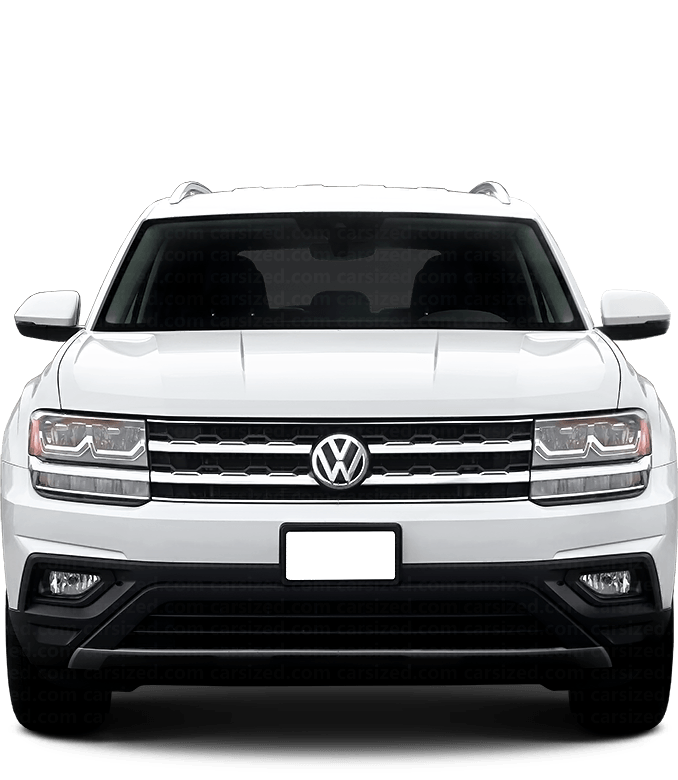 Dimensions: BMW 7-Series 2005-2008 vs. Volkswagen Atlas 2017-2020