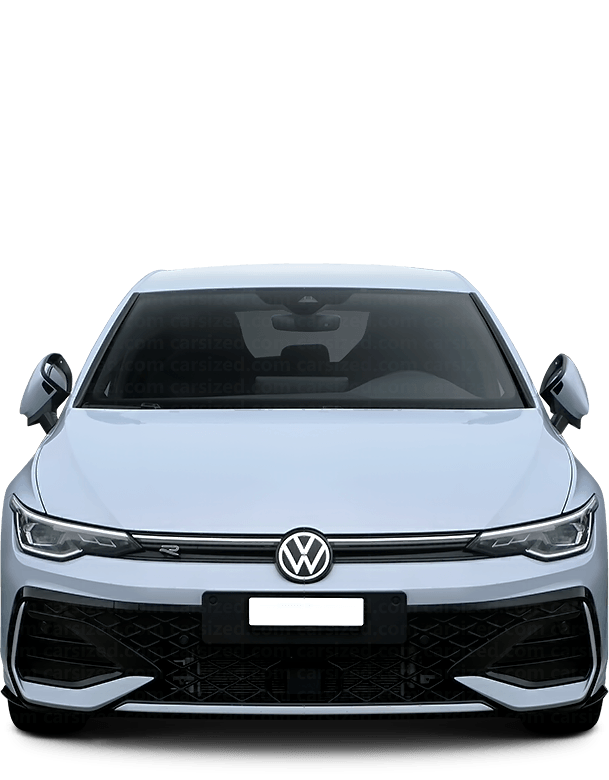 Dimensions: Volkswagen Golf 2024-present vs. Volkswagen Golf 2003-2009