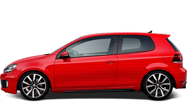 Dimensions: Toyota Hilux 2016-2020 vs. Volkswagen Golf 2008-2014