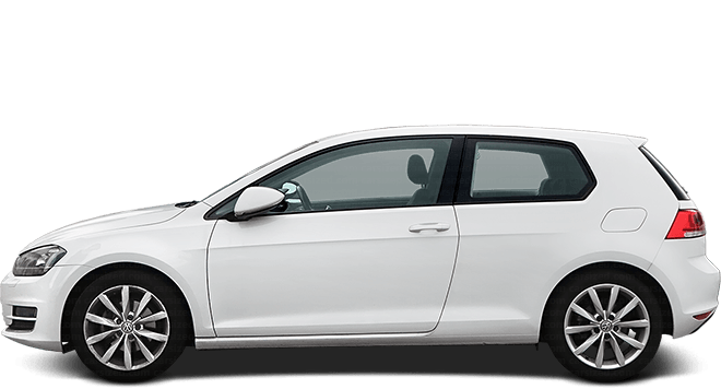 Dimensions: Toyota Hilux 2016-2020 vs. Volkswagen Golf 2012-2017